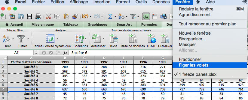 Découvrir 51 Imagen Figer Une Ligne Dans Une Formule Excel Fr
