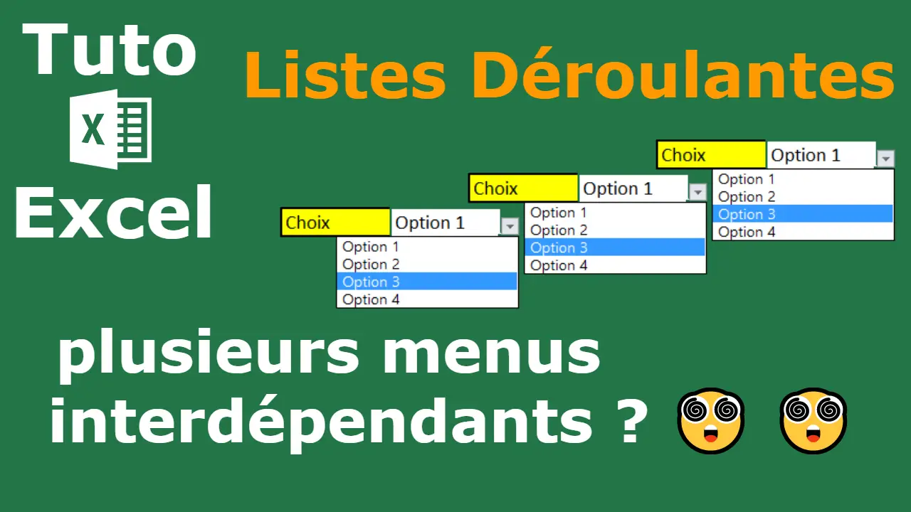 [Vidéo] Comment créer plusieurs menus déroulants interdépendants sur ...